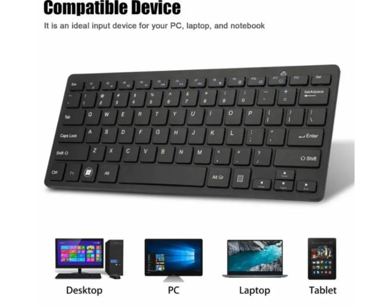 Wireless 2.4GHz Mini Plug And Play Combo Mouse Or Keyboard – Black – IT ...