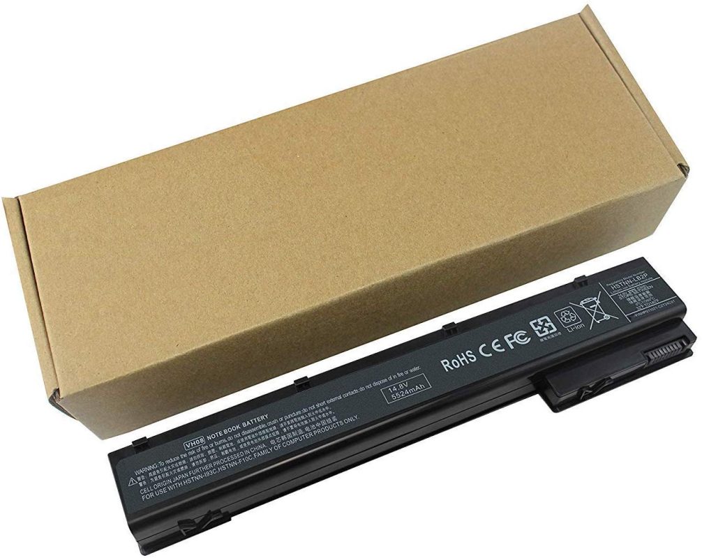 VH08 Laptop 8 Cell Battery for HP EliteBook 8560w 8570w Series PN ...