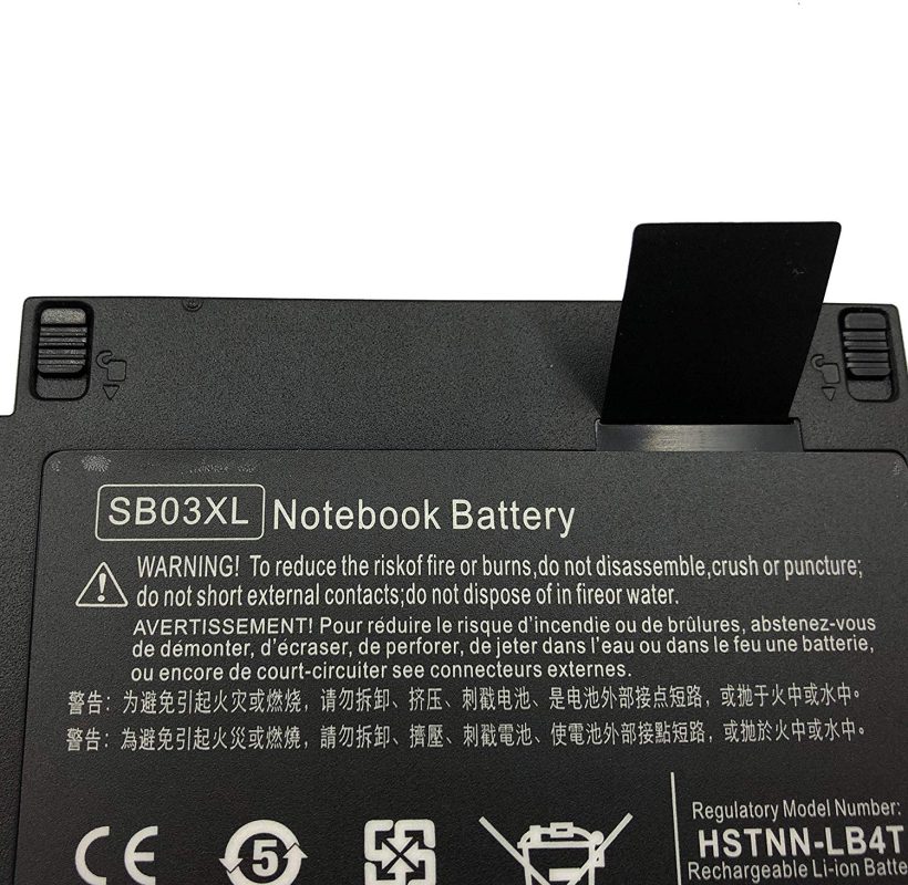 SB03XL HP Elitebook 820 G1 820 G2 Series Notebook Laptop 3 Cell Battery ...