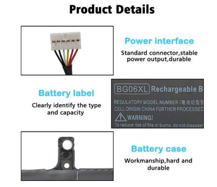 BG06XL HP EliteBook Folio 1040 G3 Series Laptop 3 Cell Battery HSTNN ...