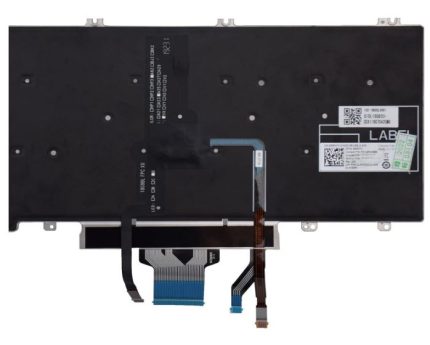 Laptop Keyboard with Backlight US Layout Dell Latitude 5500 5501 5510 ...