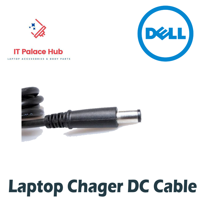 7.4mm*5.0mm Laptop Dell DC cable with pin inside DC Power Charger Plug ...