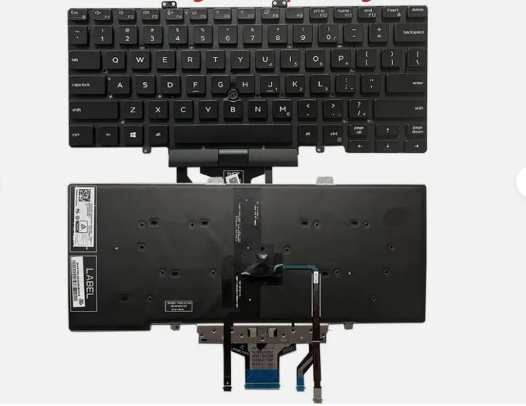 Laptop Keyboard with Backlight US Layout Dell Latitude 5402 7400 7410 ...