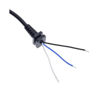 DC Power Charger Plug Cable with 3 Wire For HP Blue pin Connector for ...